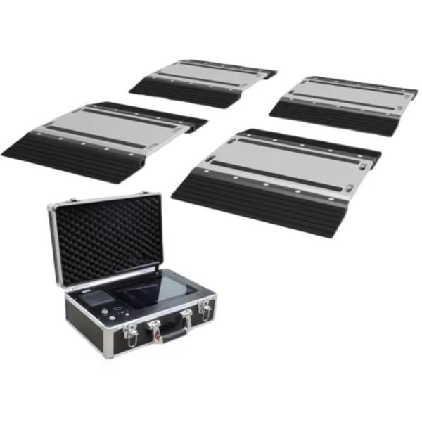 Quality Static Portable Vehicle Axle Weighing Truck Scale WeighBridge Weighing Scale 2 Pads for sale
