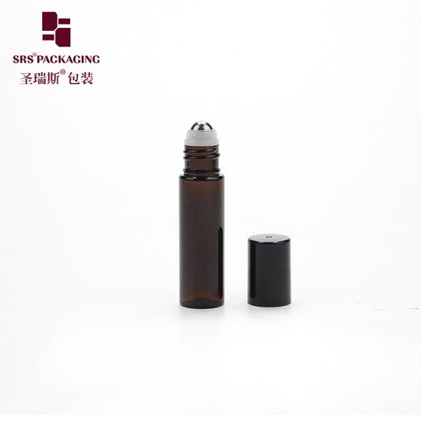 Quality amber plastic PET empty mini 10ml elegant roll on lipgloss for sale