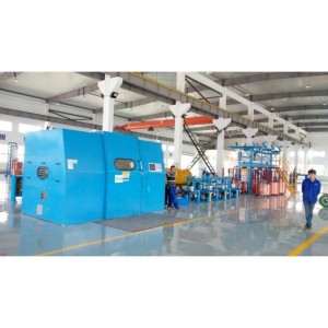 Quality Automated Cable Wire Bunching Machine Twisting Sky Blue Extruder Equipment for sale