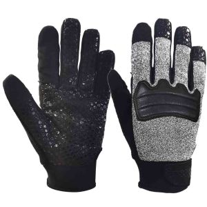 Quality Mechanics Style Hysafety Needle Puncture Resistant Gloves With Level 4 Palm for sale