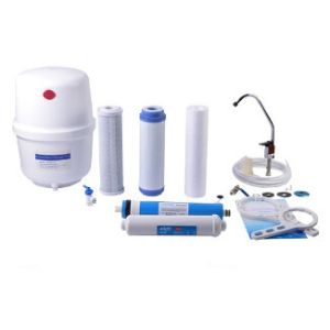 Quality Box Shape Reverse Osmosis Water Filter System For Home Use Flower Pattern for sale