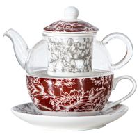 Quality Business Gifts Elegant Vintage Ceramic Tea Cup Set With Porcelain Teapot And Cup for sale