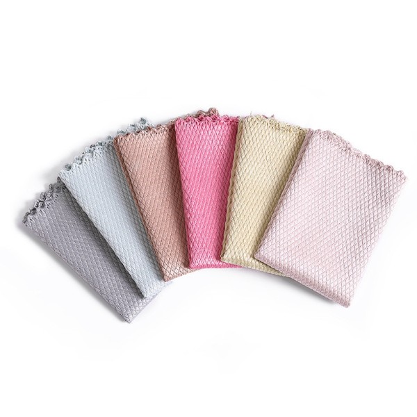 Quality Grey 12cmx28cm Durable Microfibre Cleaning Cloths for sale