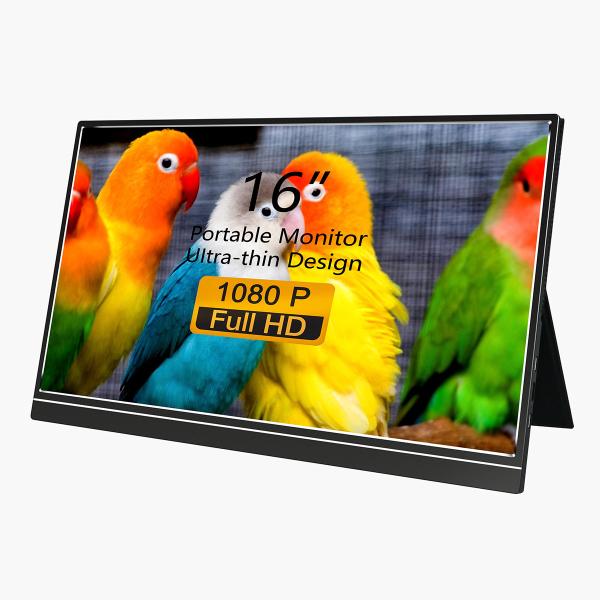 Quality Full Metal Housing HDR Display 16inches Lightweight Portable Monitor for sale