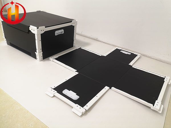 Quality Waterproof Foldable Plastic Corrugated Box With Frames Reusable for sale