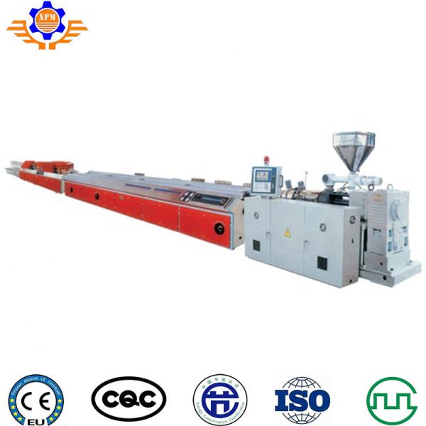 Quality 20M Plastic PVC Profile Extrusion Line For Wall Ceiling Corner Tile Making for sale