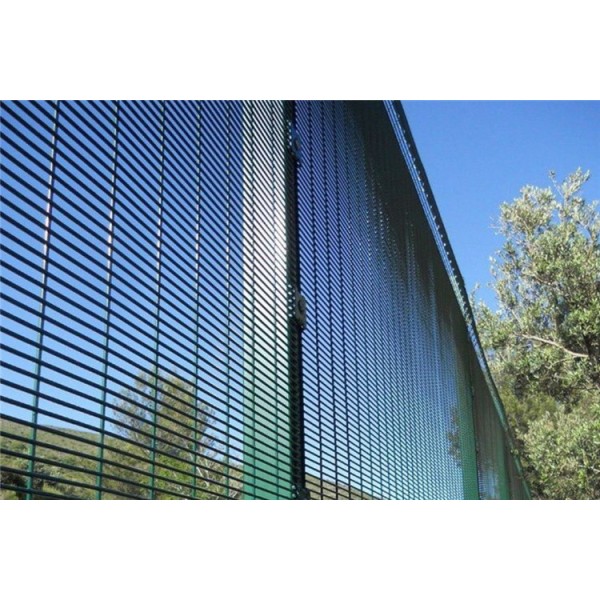 Quality Galvanised PVC Coated Welded Mesh Fencing Green V Mesh Fencing for sale