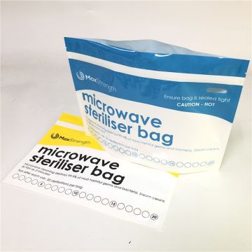 Quality Stand Up Zipper Microwave Bags Custom Printing Biodegradable 120-180 Mic for sale