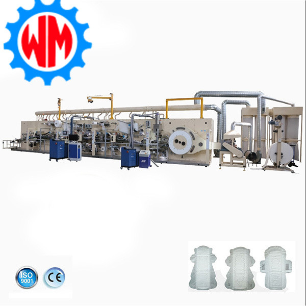 Quality Professional Factory High Speed Sanitary Pad Making Machine with Professional Design for sale