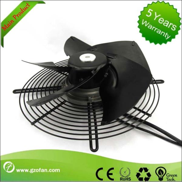 Quality 200mm EC Exhaust Axial Fan , Industrial Ventilation Fans With External Rotor Motor Powered for sale