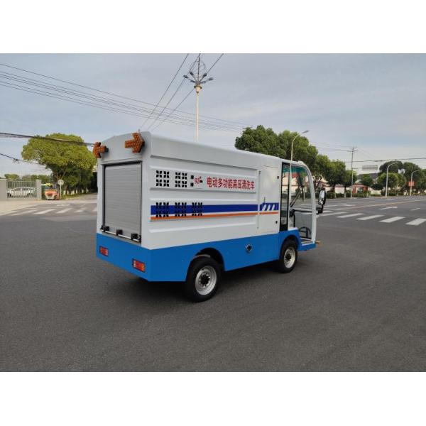 Quality Multi Function High Pressure Cleaning Electric Sanitation Car New Energy for sale