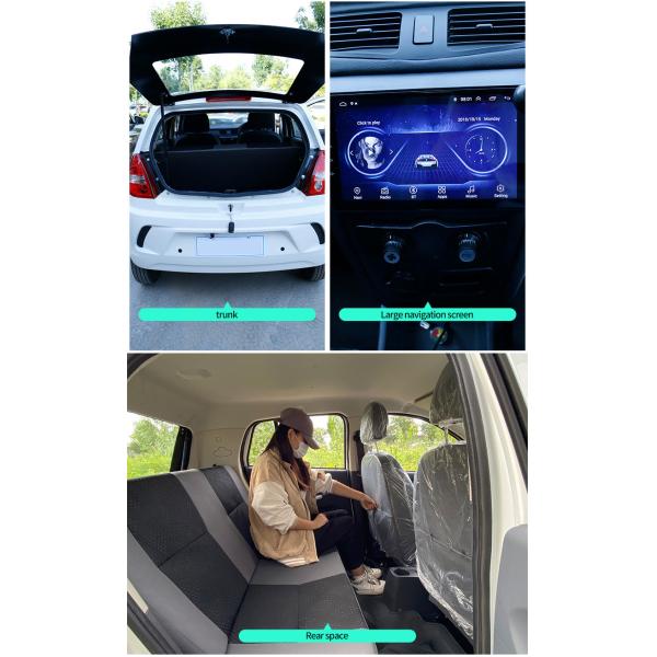 Quality Front Disc Solar Electric Shuttle Car With Light Generation System 2300mm for sale