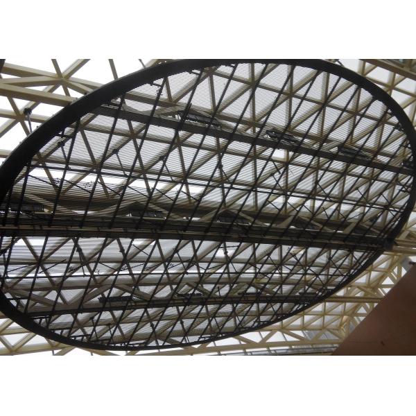 Quality DIP P25 Grille 800 Pixel/Sqm LED Transparent Screen Pure Black for sale