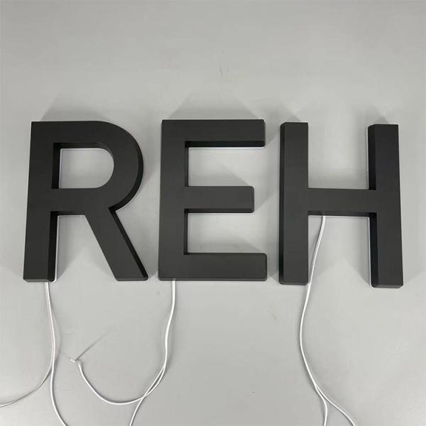 Quality Led Light Box Panel Led Signs Company Names Back Light Up Letters Sign for sale