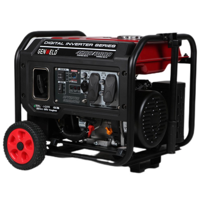 GENWEL LW4000 Portable Inverter Gasoline Generator