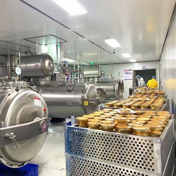 Quality Automatic Batch Retort for High Temperature Canned Tuna Sterilization and for sale