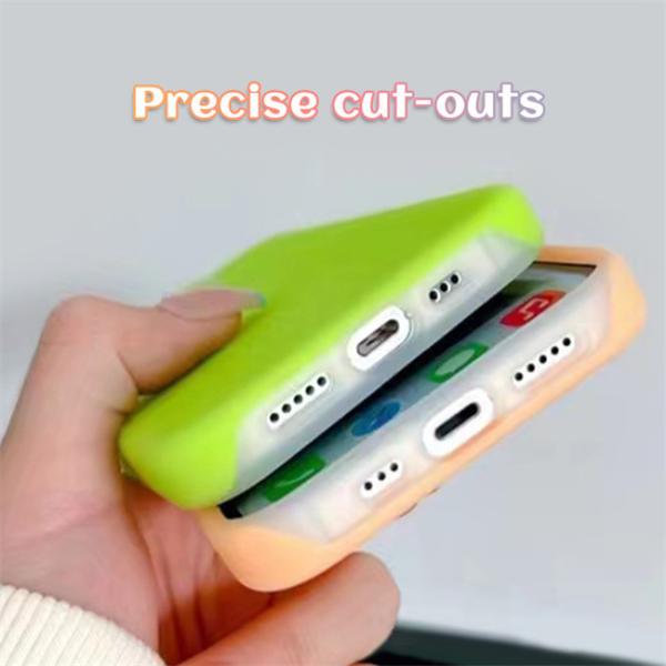 Quality Skin Friendly Jelly Liquid Cell Phone Silicone Case With Soft Microfiber Lining for sale