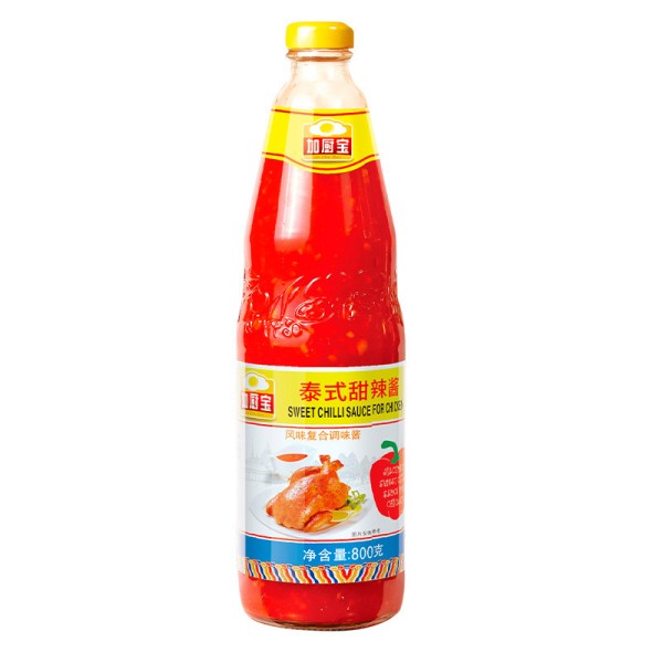 Quality Bottled Thai Chinese Chilli Sauce Sweet And Spicy 800g For Noodles for sale