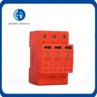 Quality 20ka SPD House Power Surge Protector 3p DC 1000V Protective Arrester Device DIN for sale