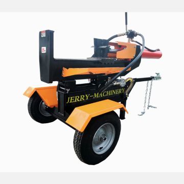 Quality 25T Gasoline Firewood Processor Vertical Log Splitter for Quick Firewood Log for sale