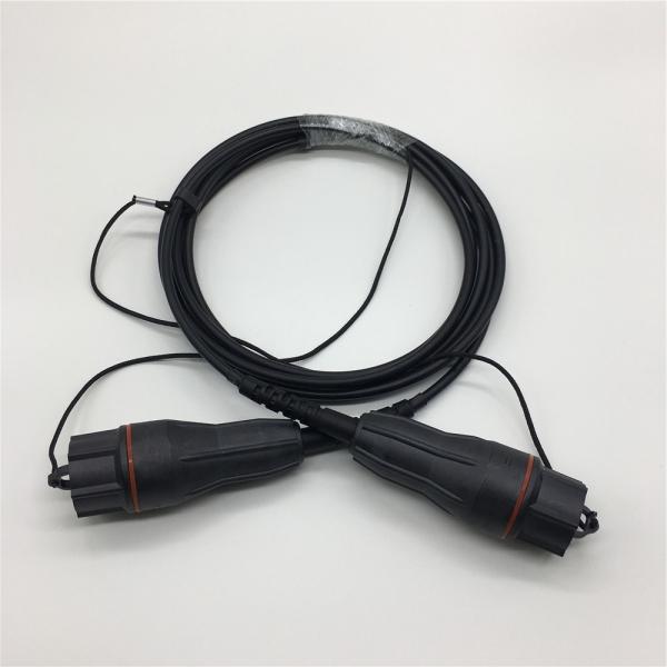 Quality FTTA Waterproof Fullaxs Duplex LC CPRI Armored Fiber Cable for sale