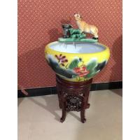 China Aquariums Accessories Lotus Pattern CCC Koi Fish bowl factory
