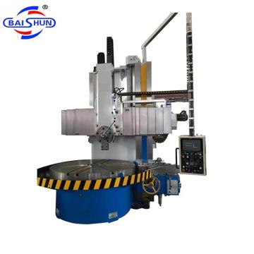 Quality Vtl Vertical Turret Lathe Machine Heavy Duty Manual DRO Display Single Column for sale