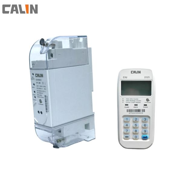 Quality Din Rail Smart Electric Meters Remote Control Single Phase Watt Hour Meter for sale
