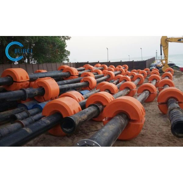 Quality DN315 HDPE Pipe Floats With PE Hull And High Density PU Foam Fill Inside for sale