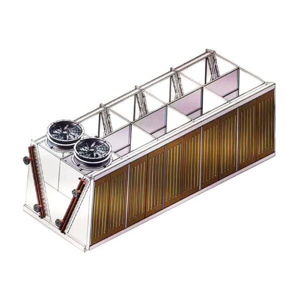 Quality Pre Cooling Adiabatic Dry Cooler Immersion Cryptocurrency Miner Cooling System for sale