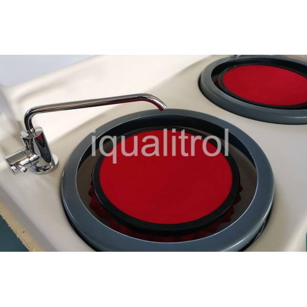 Quality Touch Screen Metallographic Grinding Polishing Machine Four Steps Speed for sale