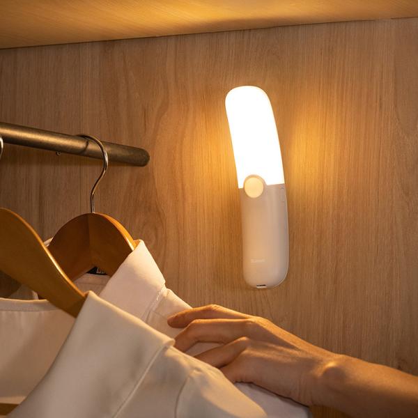 Quality ABS Magnetic Body Induction Night Light PC USB Led Motion Night Light for sale