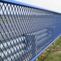 Quality Impregnated Green Highway FRP Anti Dazzle Netting Height Customized for sale