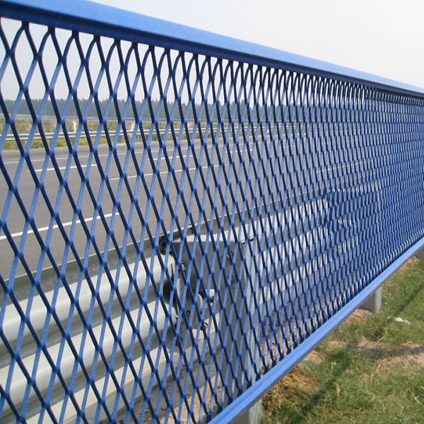 Quality Impregnated Green Highway FRP Anti Dazzle Netting Height Customized for sale