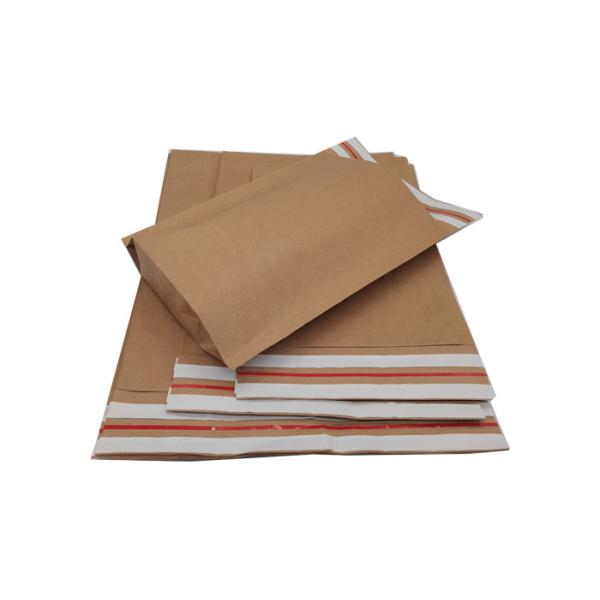 Quality 100% Sustainable 1 Layer Paper Mailing Bags Biodegradable Compostable for sale