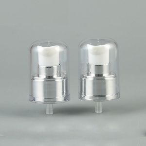 Quality 20mm Mist Sprayer 20/410 24/410 Makeup Pump Dispenser Shiny Silver for sale