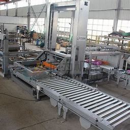 Quality Programmable Membrane Bag Automatic Case Palletiser With Touch Screen for sale