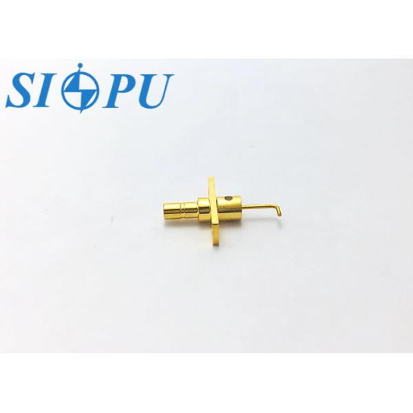 Quality SSMB Male RF Coaxial Connector – Straight Microstrip Type, Flange Mounted, for sale