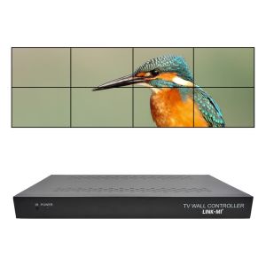 Quality HDMI Video Matrix Controller 8 HDMI Outputs Remote Control Multiple 2x4 Video for sale