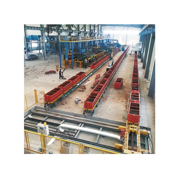 Economical Foundry Casting Moulding Line Continuous Foundry Machine 100 ...