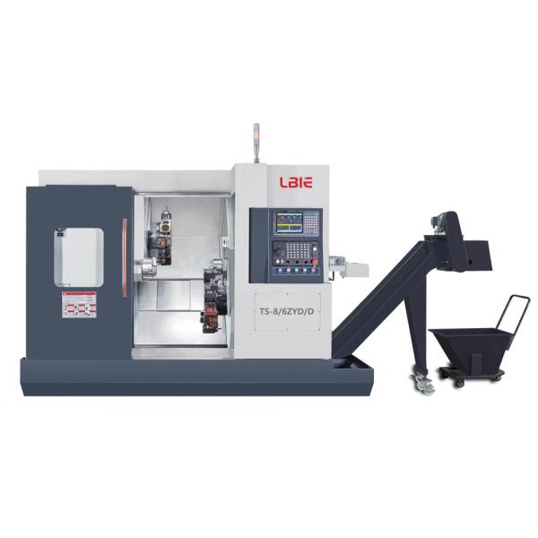 Quality 5 Axis Energy Saving Cnc Turning Lathe Machine Twin Spindle Lathe for sale
