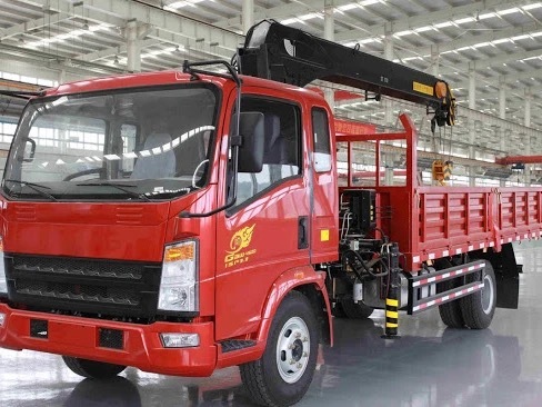 Quality Versatile Cargo Truck Mounted Crane Efficient Lifting And Transport Stability for sale