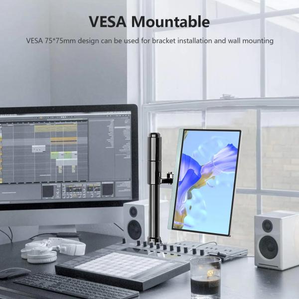 Quality Touchscreen Portable Travel LCD Monitor Extender hdmi 1920x1080 IPS Panel 14 for sale