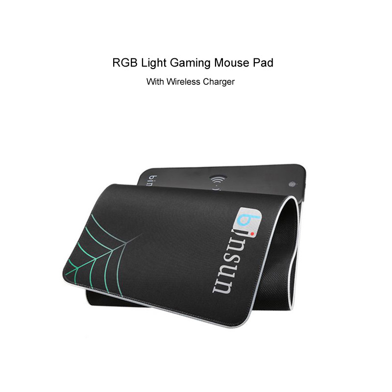 Quality RGB Gaming Mouse Pad Wireless Charger for sale