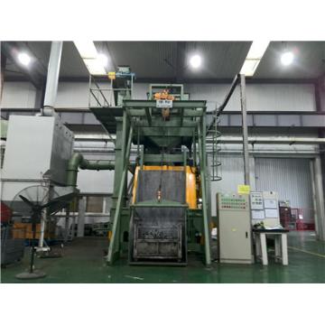 Quality Crawler Belt 0.5m3 Industrial Shot Blaster Metal Casting for sale