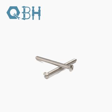 Quality Slotted Flat Head Bolt Screw M12 Stainless Steel for sale