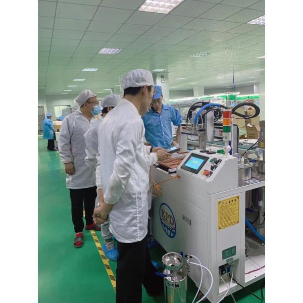 Quality Epoxy Resin PU Glue Sticker Doming Machine AB Glue Potting Machine for sale