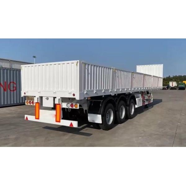 Quality Three Axle Box Semi Trailer With Anti-lock Function for sale