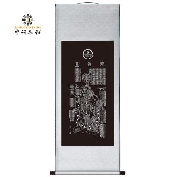 Quality 50*134cm Chinese Medicine Meridian Chart Xiuzhen Map for sale