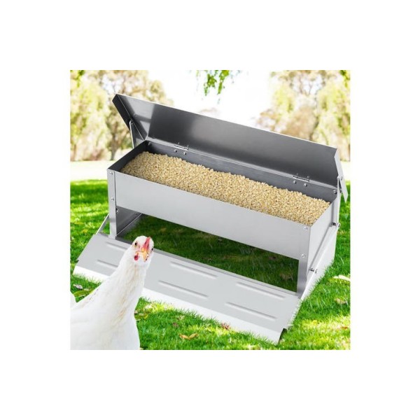 Quality CE Anti Feed Theft 5kgs Automatic Timer Chicken Feeder for sale
